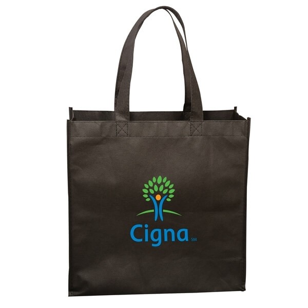 Square Poly Tote | Reusable Polypropylene Grocery Tote