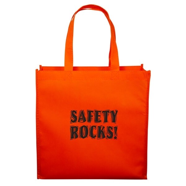 Square Poly Tote | Reusable Polypropylene Grocery Tote